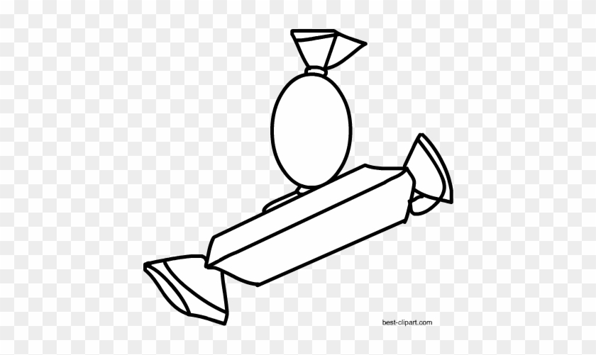 Black And White Candies Clip Art - White - Full Size PNG Clipart Images ...