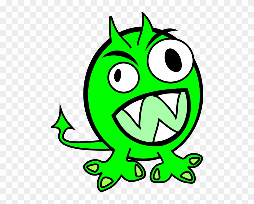 Green - Monster - Clipart - Green Monster Clipart - Full Size PNG ...