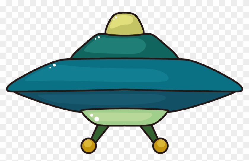 Unidentified Flying Object Cartoon Clip Art - Alien Spaceship Cartoon ...