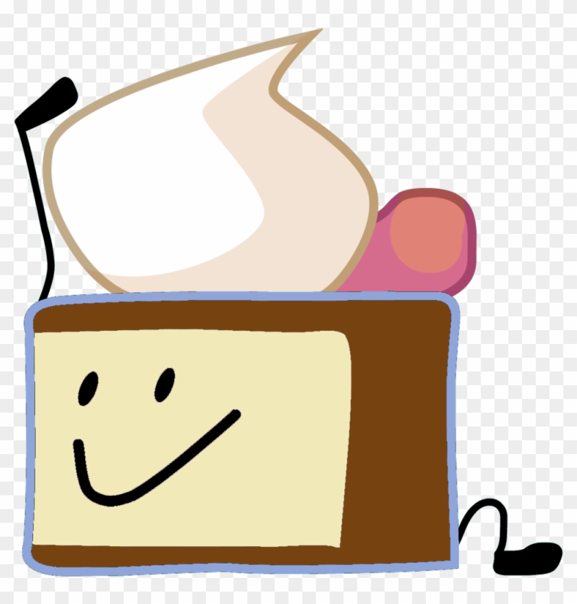 Ice Cream Cake New Pose - Ice Cream Bfdi - Full Size PNG Clipart Images ...