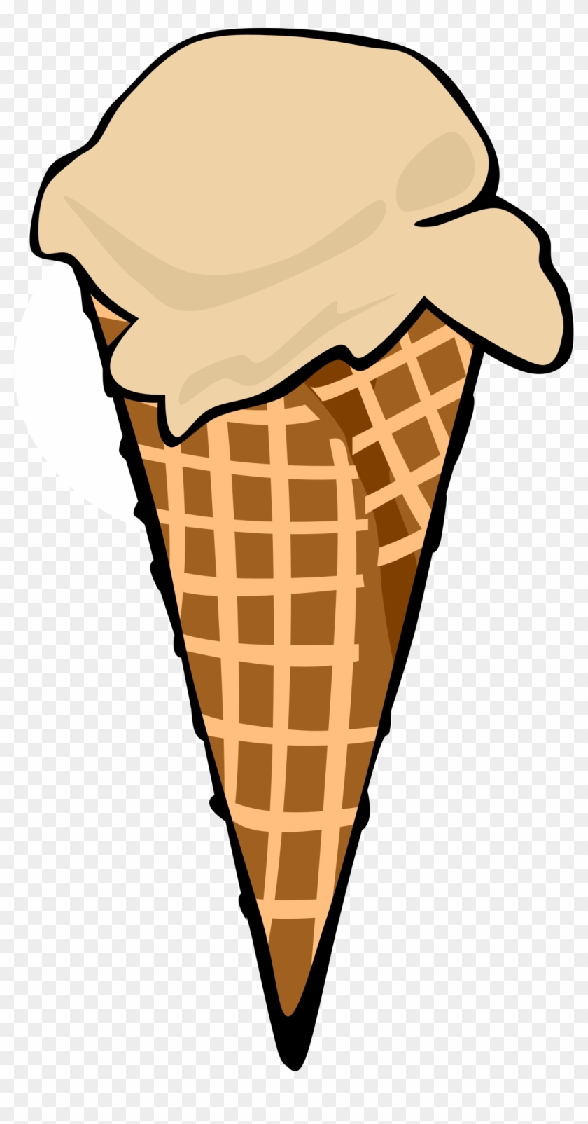 Ice Cream Cone Clipart - Ice Cream Clip Art - Full Size PNG Clipart ...