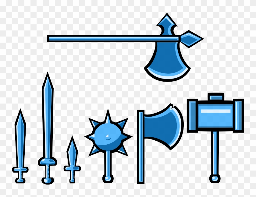 Simple Ice Weapons Pack (download) By Daemoniken - Ice Weapons ...