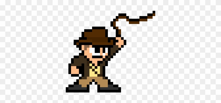 Indiana Jones Pixel Art Maker - Pixel Art Iron Fist - Full Size PNG ...