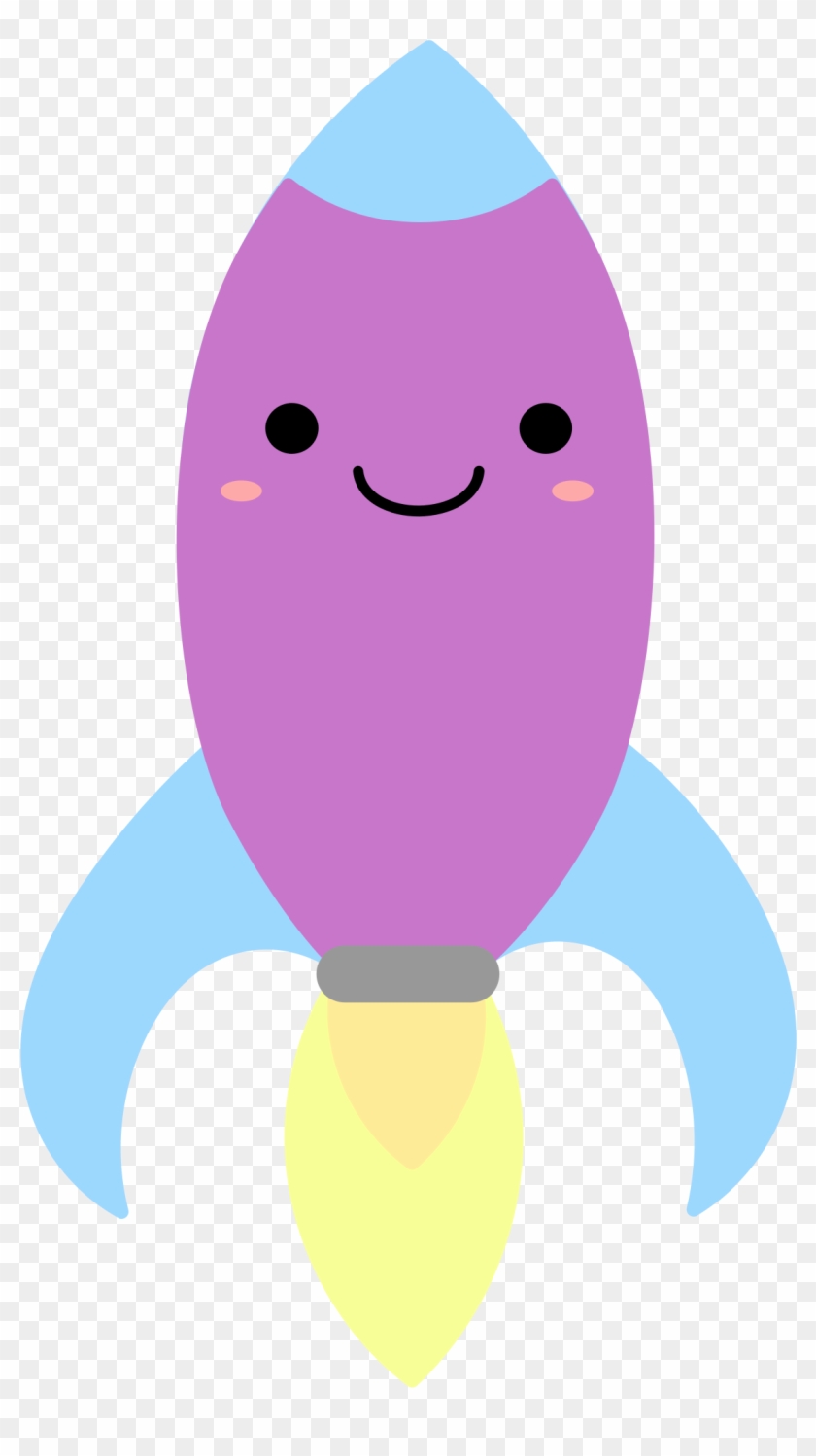 Kawaii Rocket - Cute Rocket Clip Art - Full Size PNG Clipart Images ...