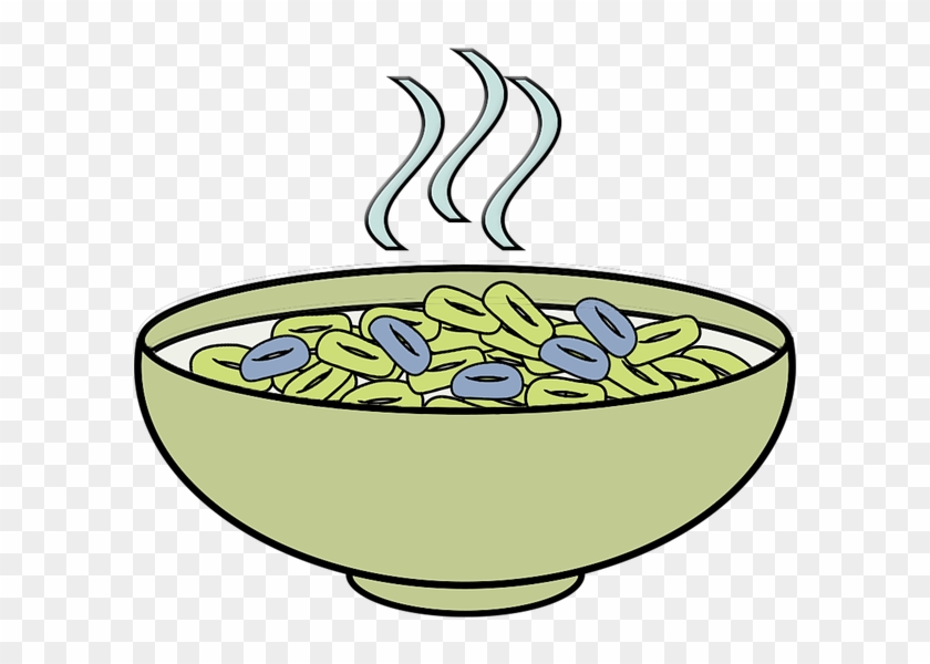 Cereal, Clipart, Cartoon, Food, Breakfast, Bowl - Happy Face - Full ...