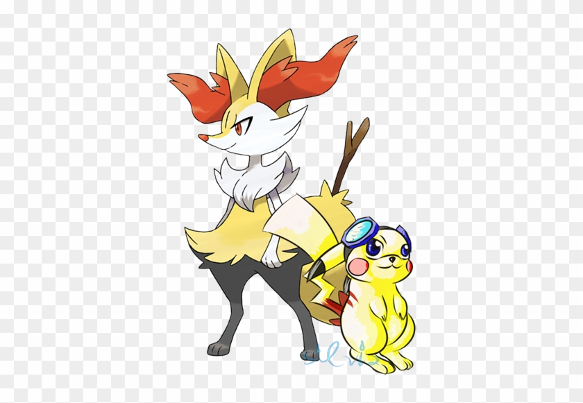 Outside Frost Cavern - Pokemon Shiny Fennekin Evolution - Full Size PNG Clipart Images Download