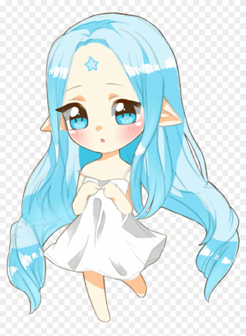 Little Blue Elf By Miuramen Little Blue Elf By Miuramen - Cartoon ...