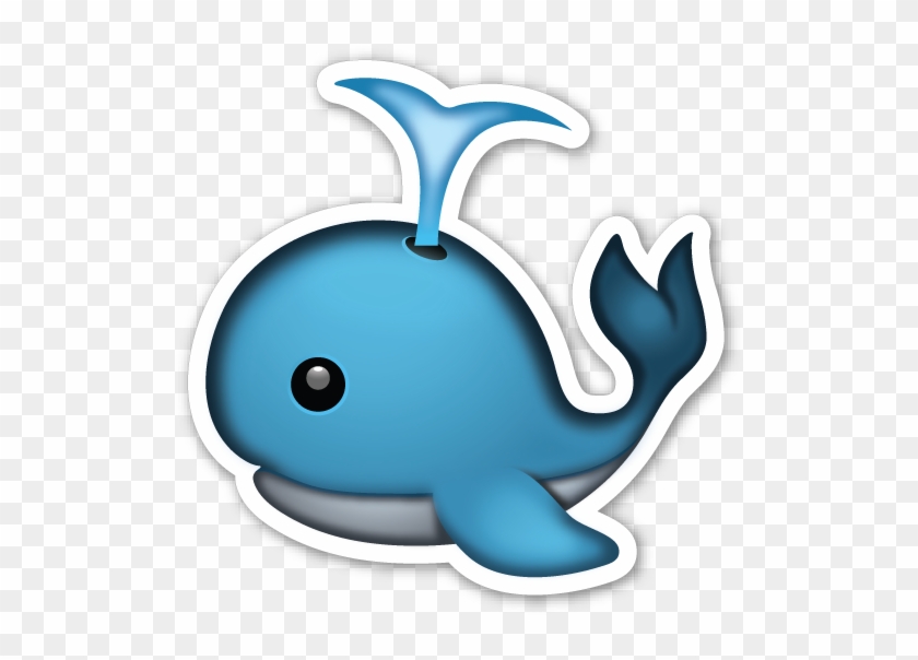 Spouting Whale Emoji For Facebook, Email & Sms - Whale Emoji Png - Full ...