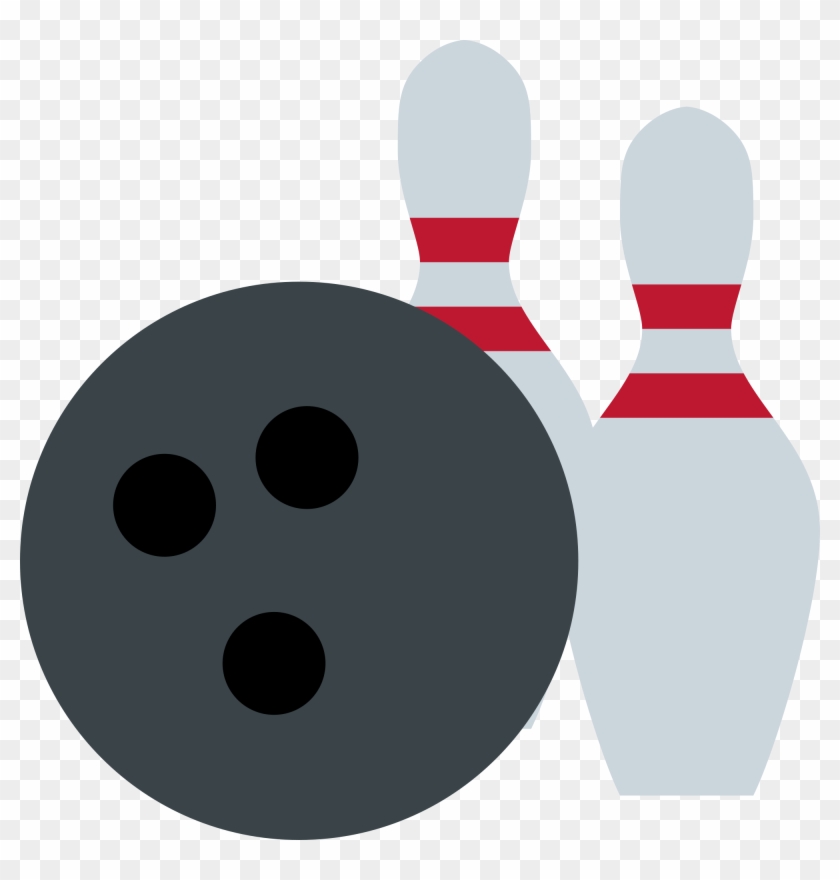 Open - Bowling Emoji - Full Size PNG Clipart Images Download