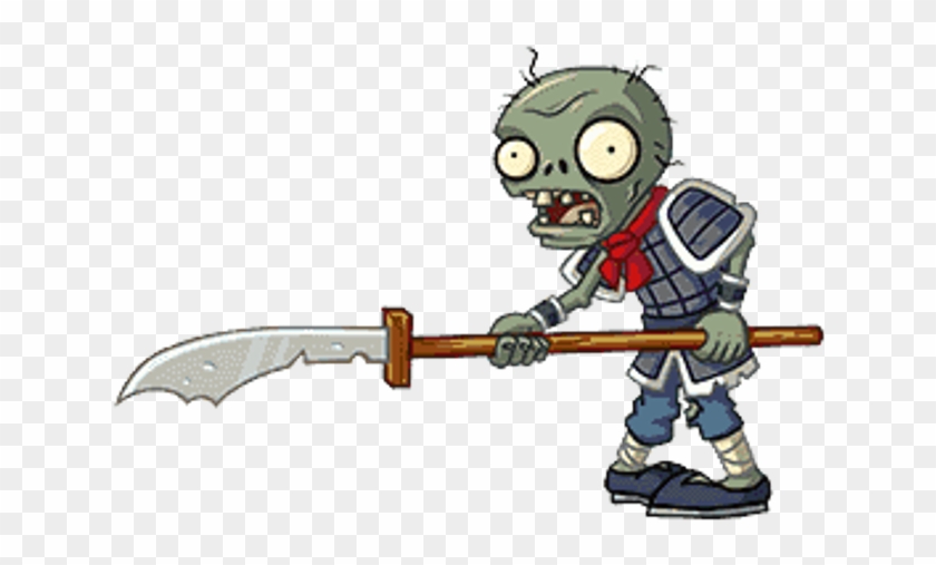 Hd Broadsword Zombie - Pvz 2 Kung Fu World Zombies - Full Size PNG ...