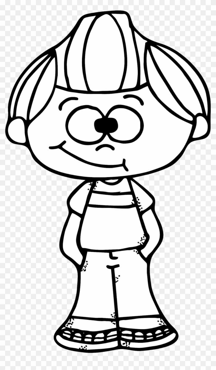 Boy Cuteness Clip Art - Boys Clipart Black And White - Full Size PNG ...