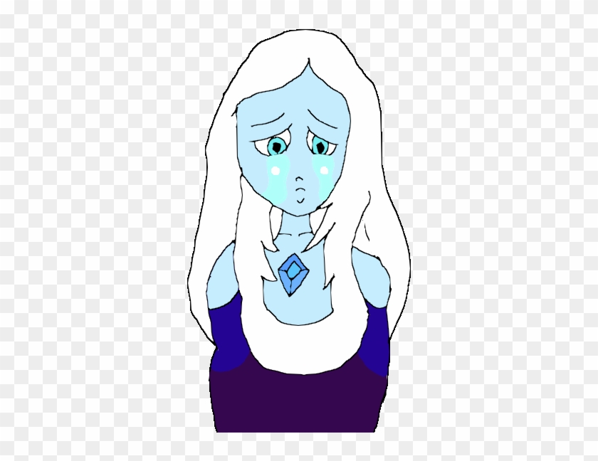 A Crying Diamond By Sailor-rebecca - Cartoon - Free Transparent PNG ...