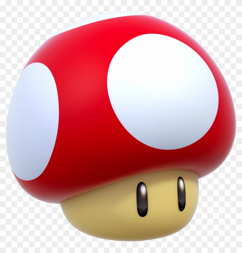 Super Mushroom - Super Mario Super Mushroom - Full Size PNG Clipart ...