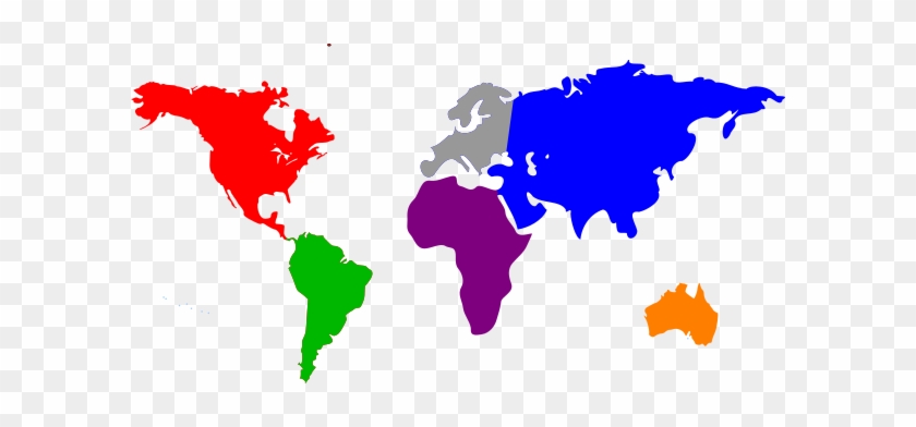 World Map Solid Color - Full Size PNG Clipart Images Download