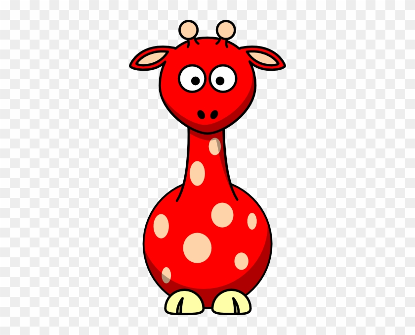 Red Giraffe Clip Art At Clker - Clip Art - Full Size PNG Clipart Images ...