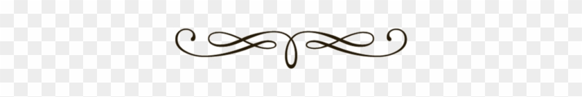 Simple Swirl Divider Clip Art Decorative Lines Large - Art Border Line ...