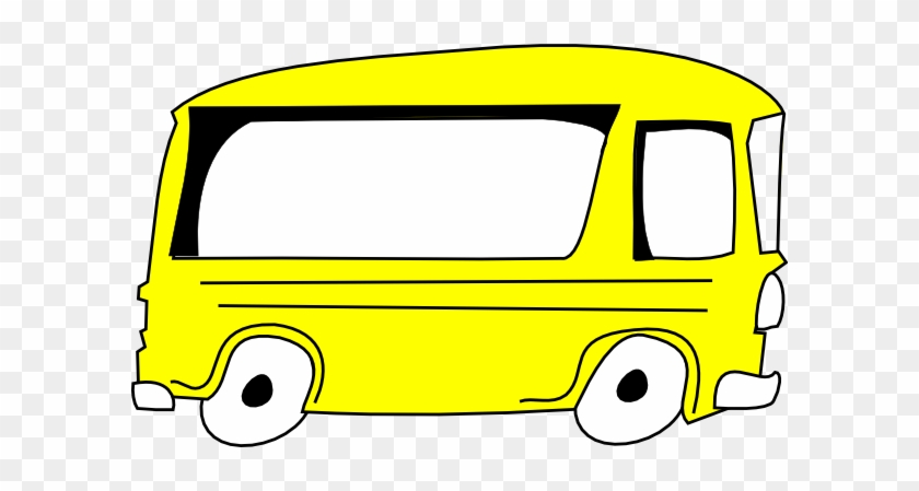 Outline Of A Bus - Full Size PNG Clipart Images Download