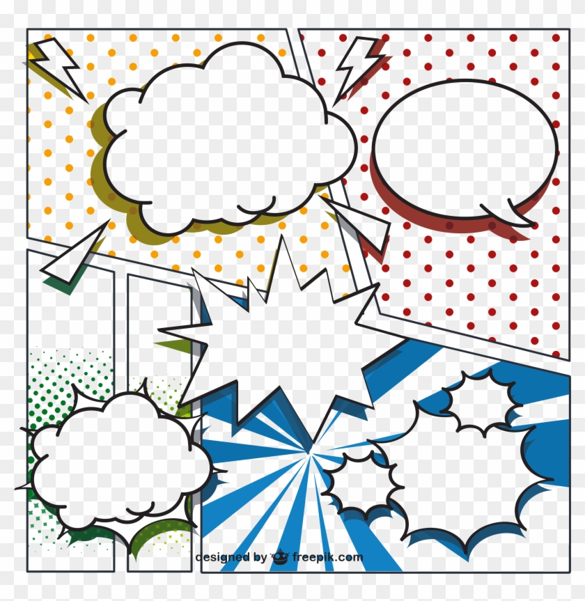 Comics Dialog Box Clip Art - Dialog Box Comic - Full Size PNG Clipart ...