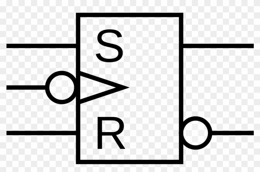 Negative Edge Trigger Symbol - Full Size PNG Clipart Images Download