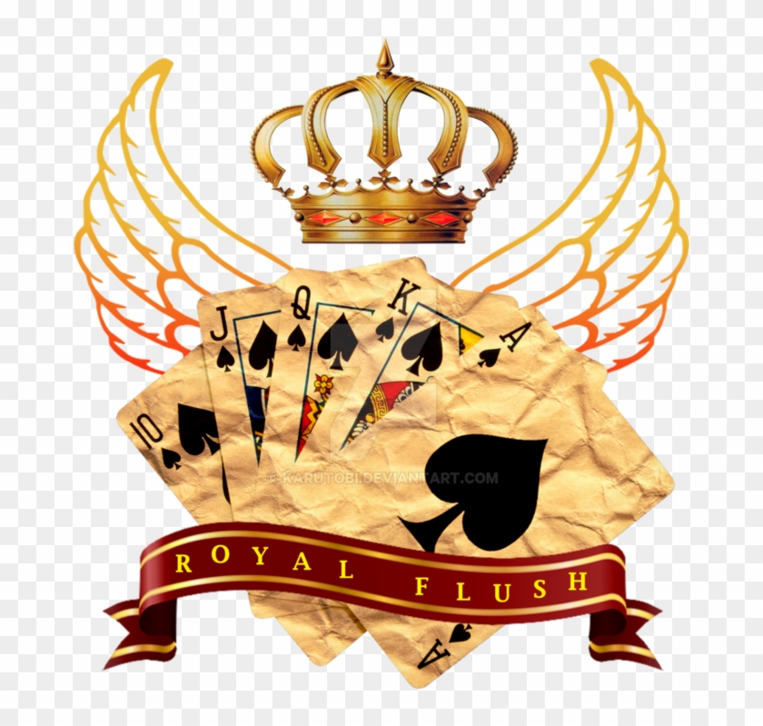 Royal Flush T-shit Design By Karutobi - Angel Wings - Full Size PNG ...