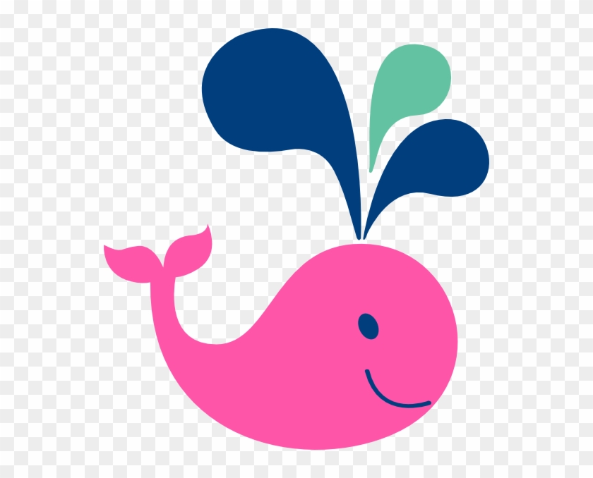 Cute Whale Clip Art At Clker - Baby Shower Whale - Full Size PNG Clipart Images Download