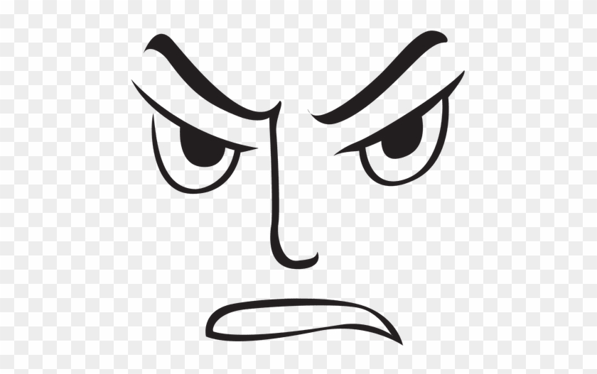 Angry Face - Simsimi - Full Size PNG Clipart Images Download
