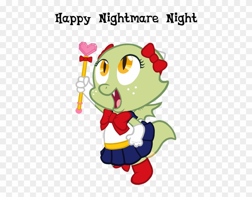 Happy Nightmare Night By Queencold - Cartoon - Free Transparent PNG ...
