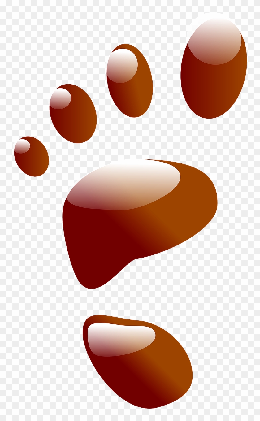 Footprint Print Red Imprint Png Image - Clip Art - Free Transparent PNG ...