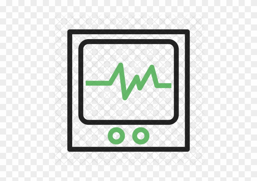Pulse Monitoring Icon - Electrocardiography - Full Size PNG Clipart Images Download