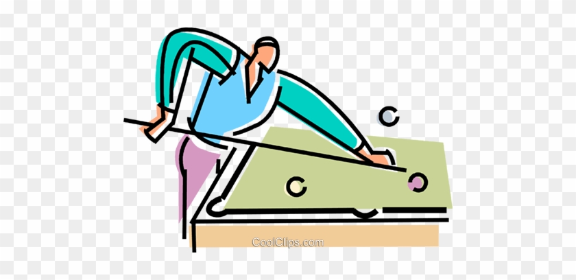 Man Playing Pool Royalty Free Vector Clip Art Illustration - Homem ...