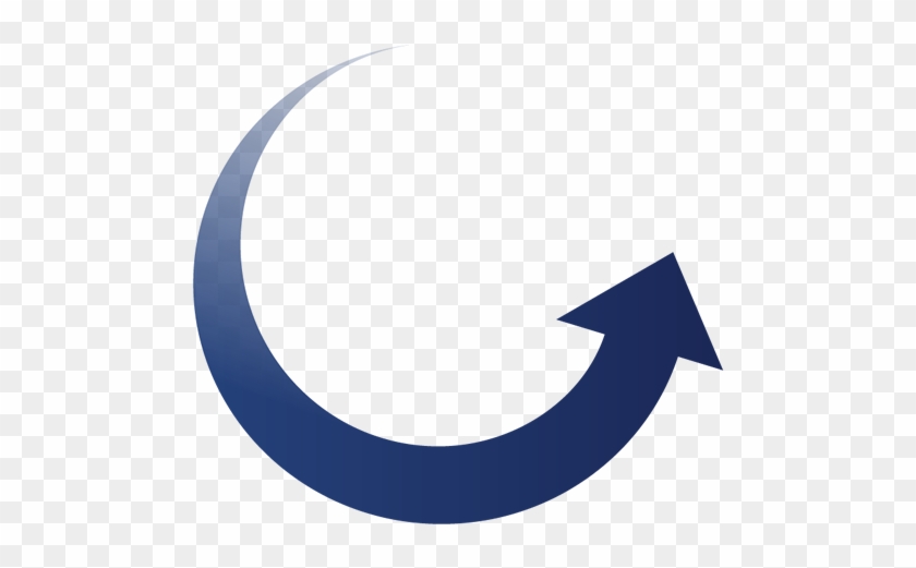 A28 Curvedarrow Dark - Round Arrow Icon Png - Full Size PNG Clipart ...