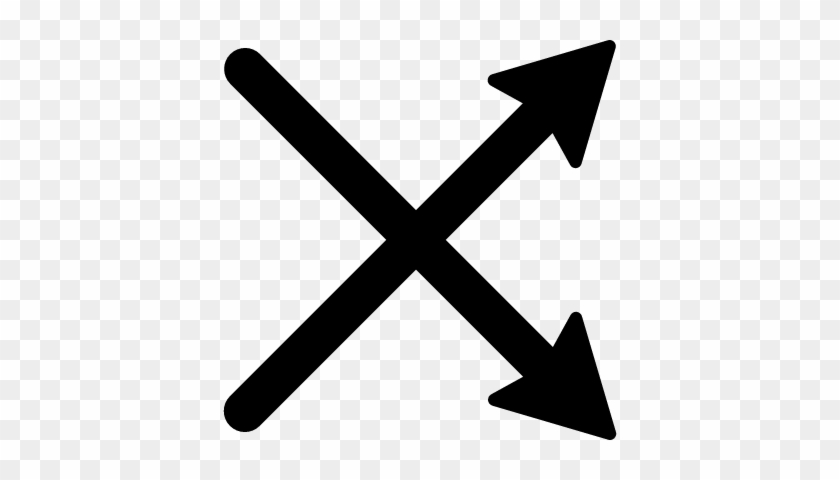 Cross Arrows Vector - Car - Full Size PNG Clipart Images Download