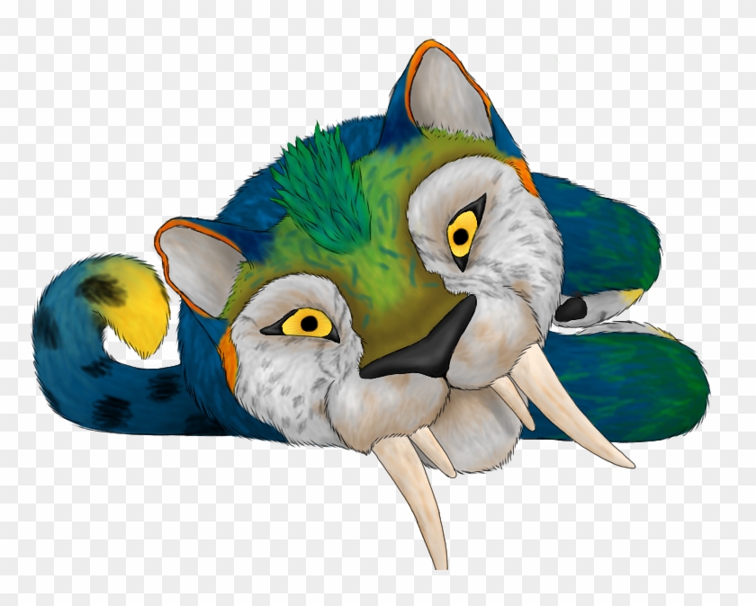 Croods Tiger By Wingwolfly - The Croods - Full Size PNG Clipart Images ...