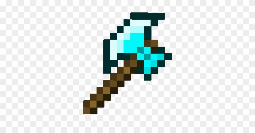 Minecraft Clipart Minecraft Axe - Minecraft Axe - Full Size PNG Clipart ...