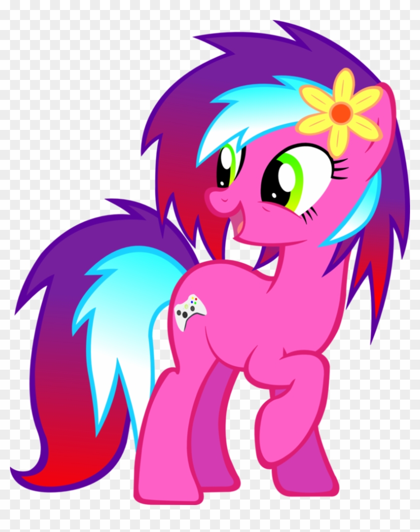 My Little Pony Clipart Gamer - My Little Pony A Pony - Full Size PNG ...
