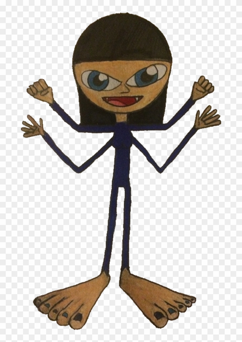 Yeti Girl By Hyperdolphin - Cartoon - Full Size PNG Clipart Images Download