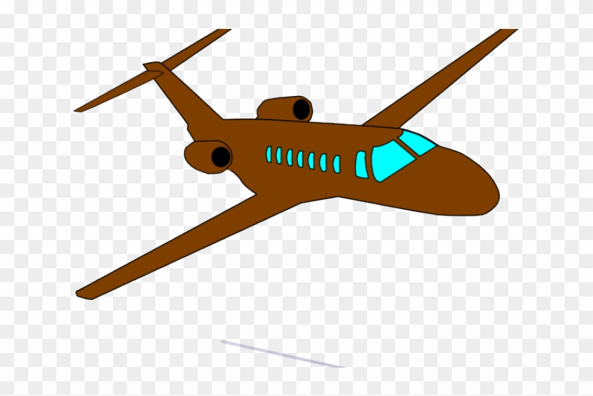 Plane Clipart Brown - Clip Art - Full Size PNG Clipart Images Download