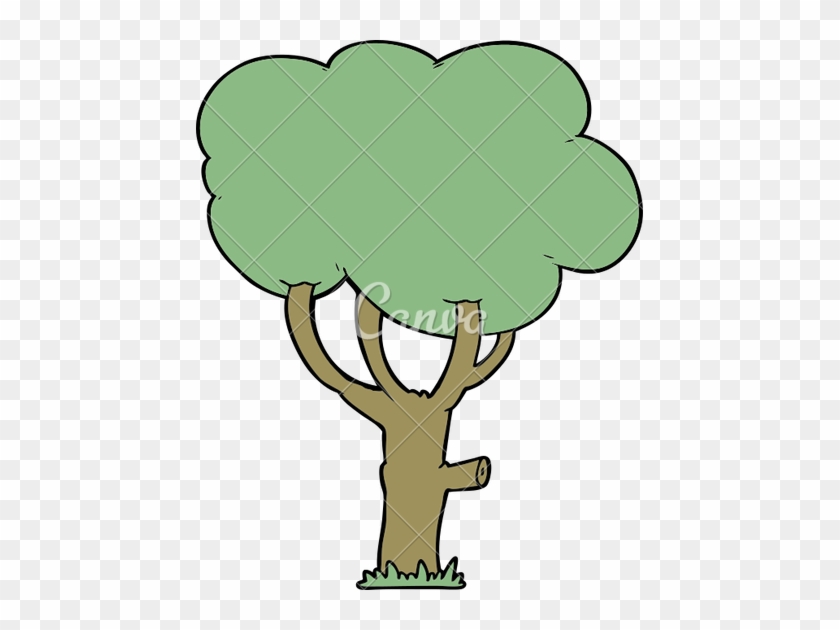 Cartoon Tree - Clip Art - Free Transparent PNG Clipart Images Download