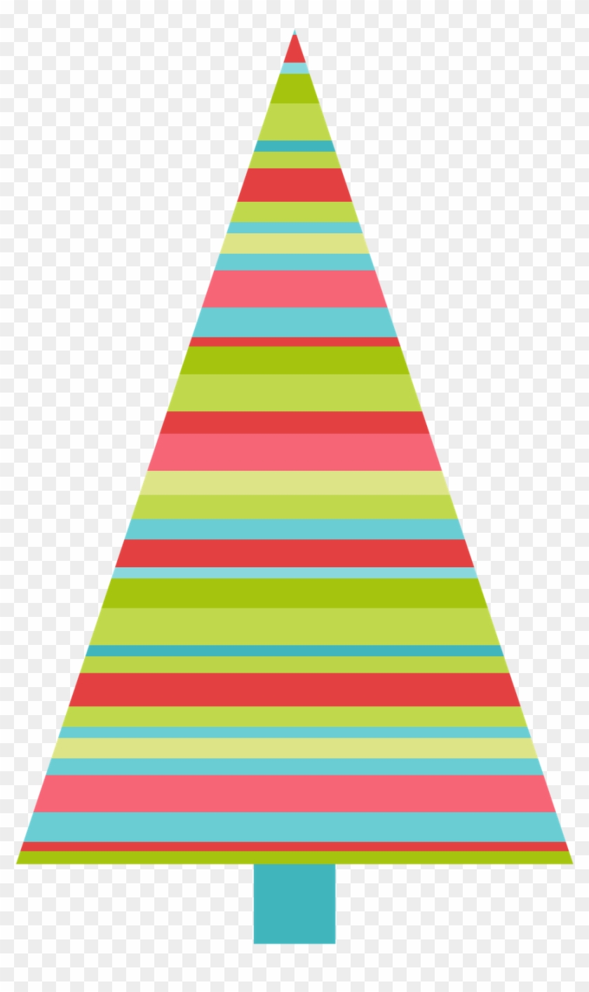 Colorful Christmas Tree, Clip Art - Christmas Borders Clip Art - Full ...