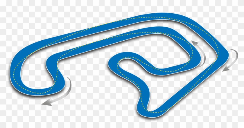 Race Track Transparent Images - Brentwood Karting Racing Line - Full ...