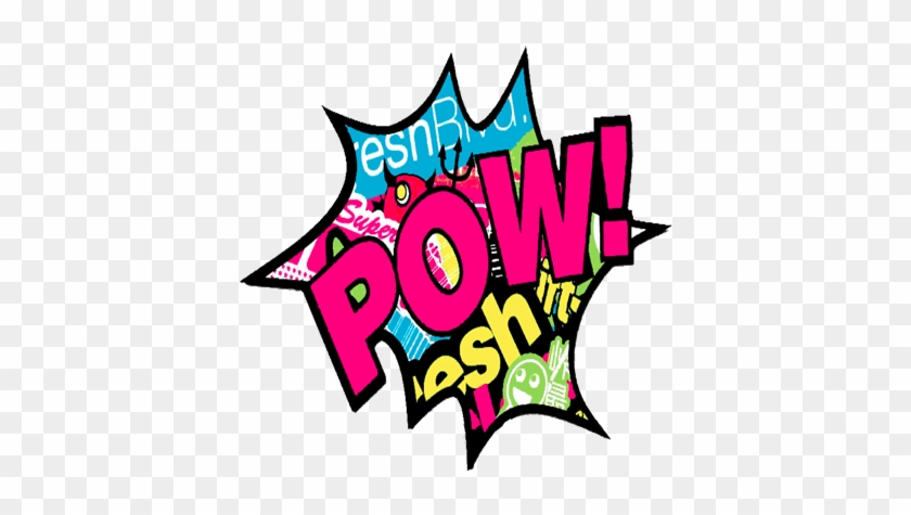Pow Sticker Png - Full Size PNG Clipart Images Download