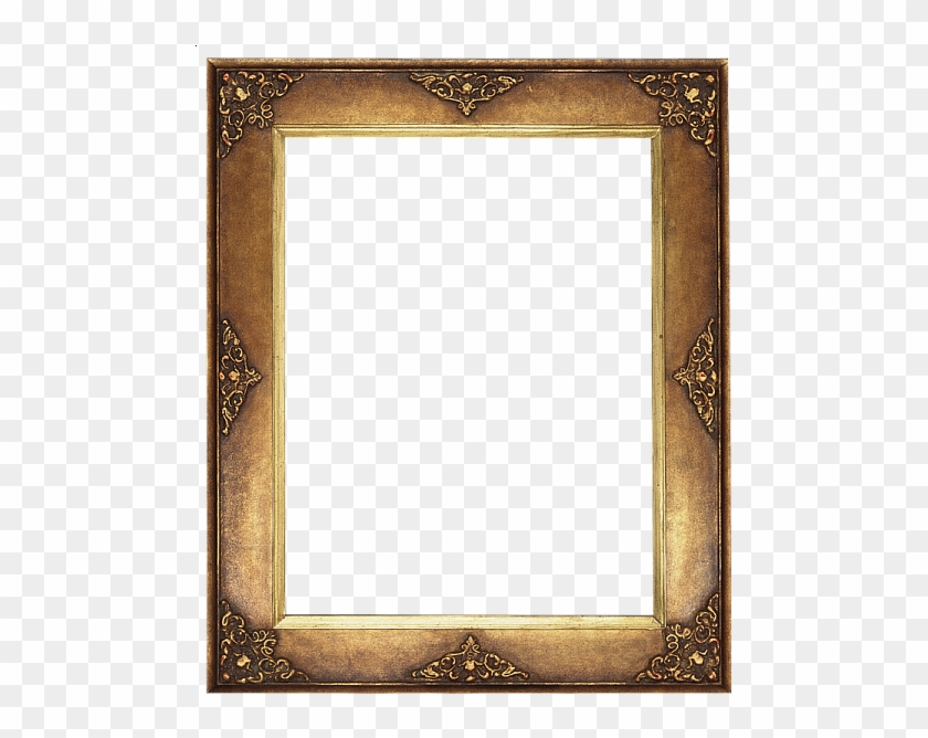 Classic Transparent Vertical Frame - Gilt Frame - Full Size PNG Clipart ...