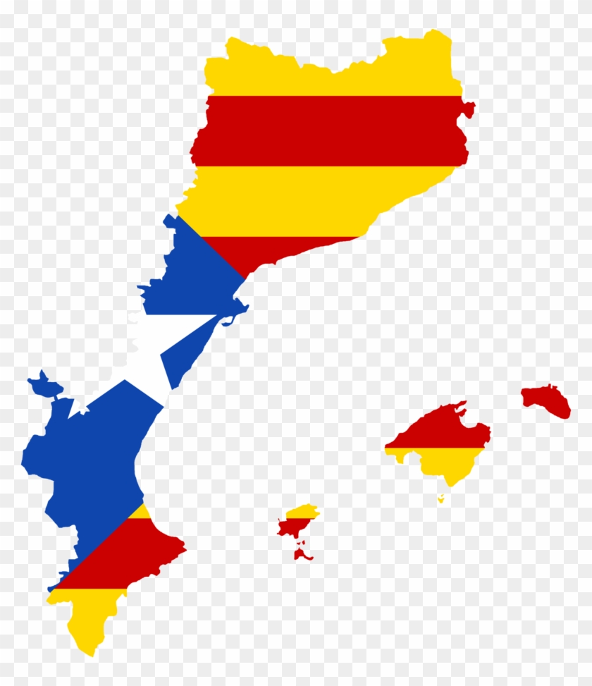 Flag Map Of The Catalan Countries By Theko9isalive - September 25th ...