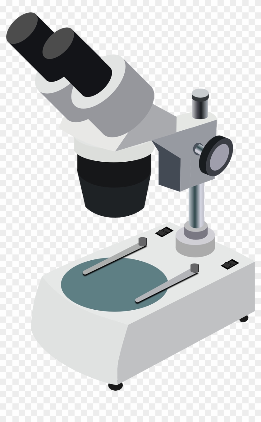 Microscope-pixabay - Cartoon Microscope Transparent - Full Size PNG ...