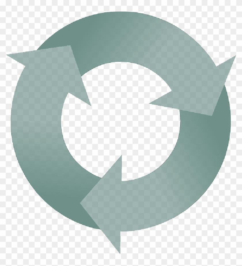 Cycle, Recycling, Recycle, Arrows, Circle, Circular - Three Arrows In A ...