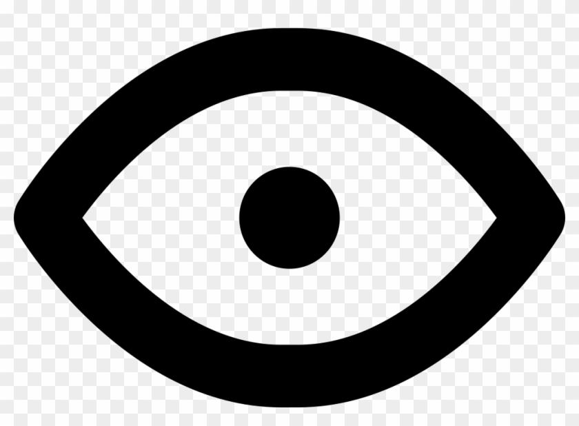 Open Eye Symbol Of Visualization Comments - Icon - Full Size PNG ...