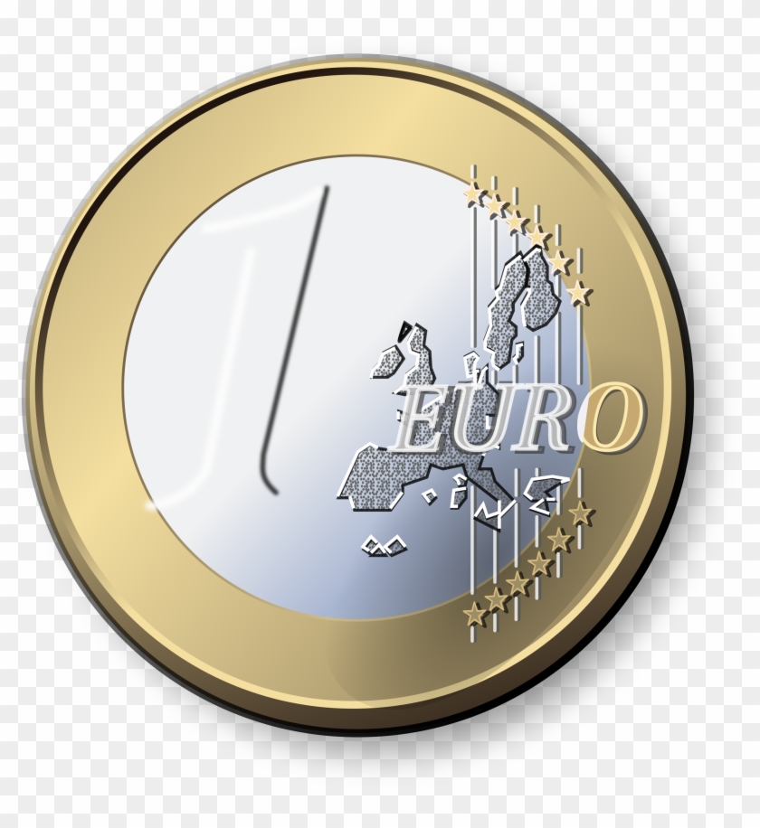 One Euro Coin - Euro Coin Transparent - Full Size PNG Clipart Images ...