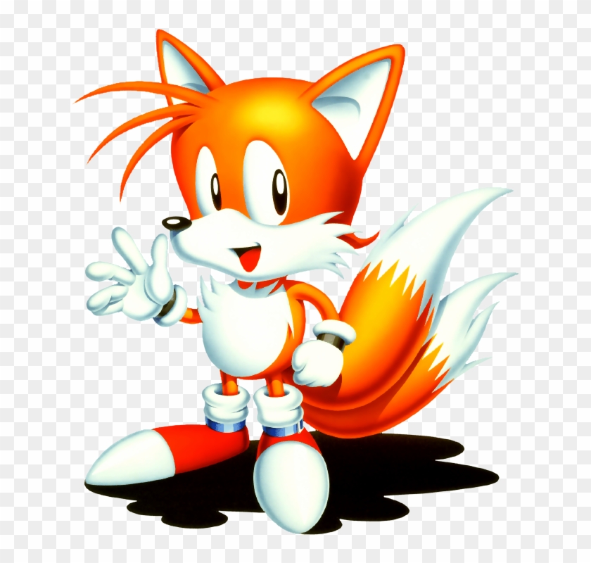 Sonic The Hedgehog Clipart Sonic 2 - Classic Tails The Fox - Full Size ...