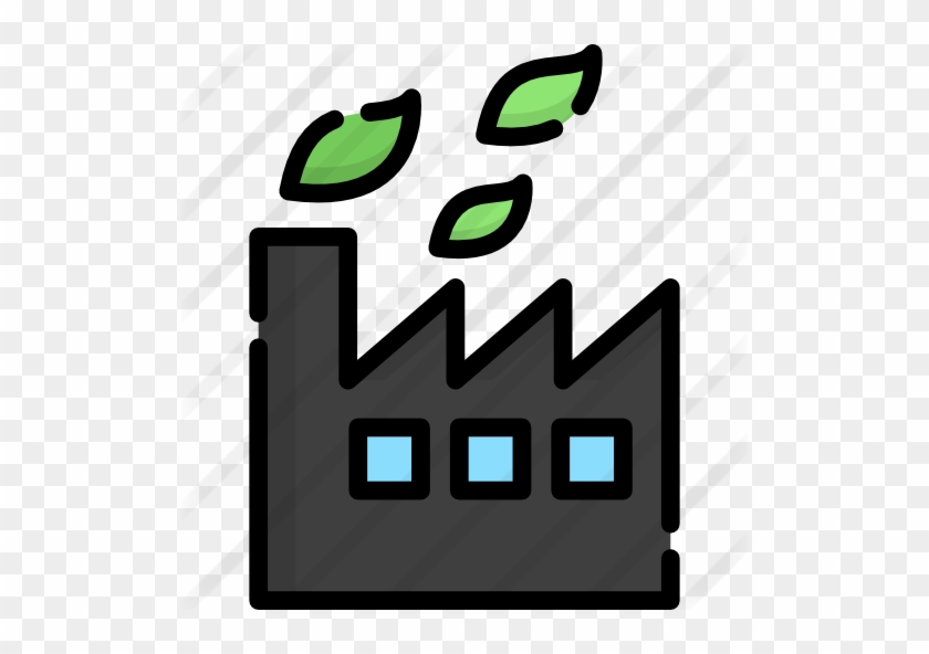 Sustainable Factory - Factory - Full Size PNG Clipart Images Download