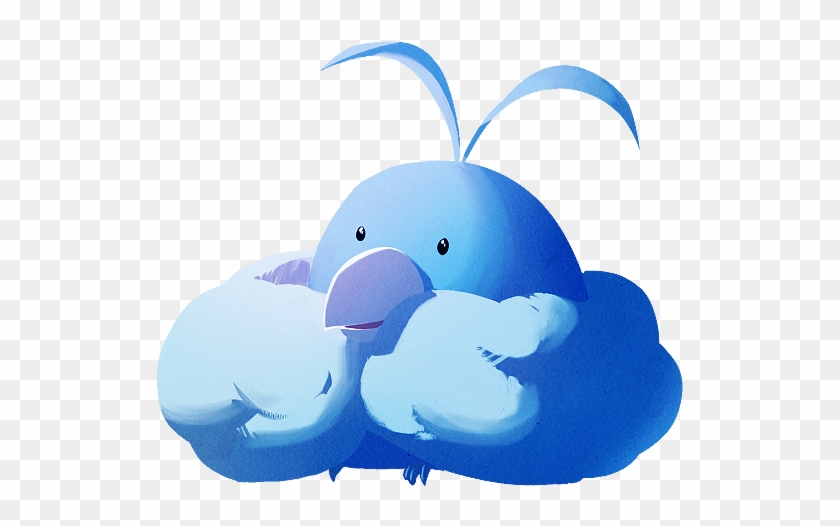 Swablu - Cartoon - Full Size PNG Clipart Images Download